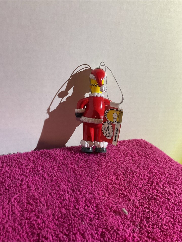 Homer Simpson Santa Claus Christmas Ornament NEW | eBay