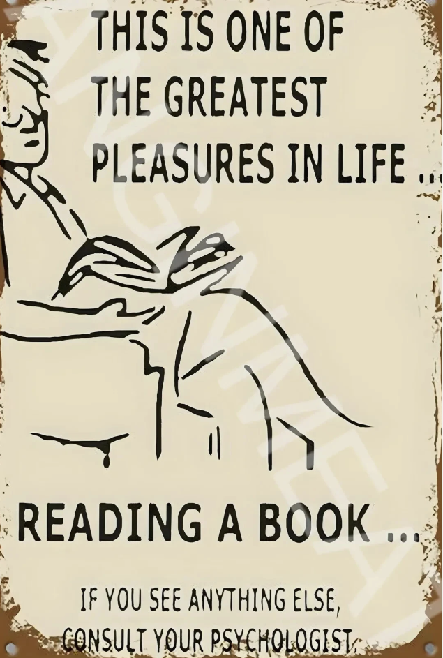 One Of The Greatest Pleasures Funny 8" x 12" Aluminum Metal Sign | eBay