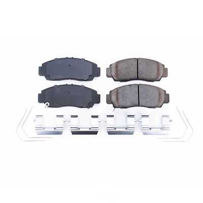 Disc Brake Pad Set-Front Z17 Low-Dust Ceramic Brake Pads with Hardware ...