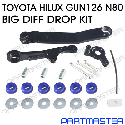 Front Direct Bolt In Diff Drop Kit for Toyota Hilux Revo N80 4WD 2015 ...