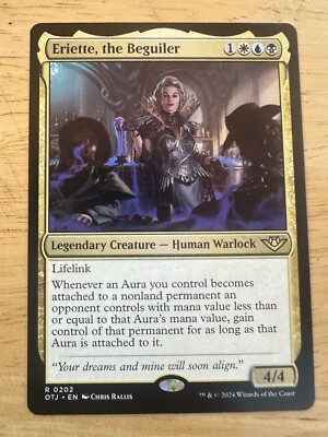 x1 Eriette, the Beguiler R MTG Outlaws of Thunder Junction M/NM ...