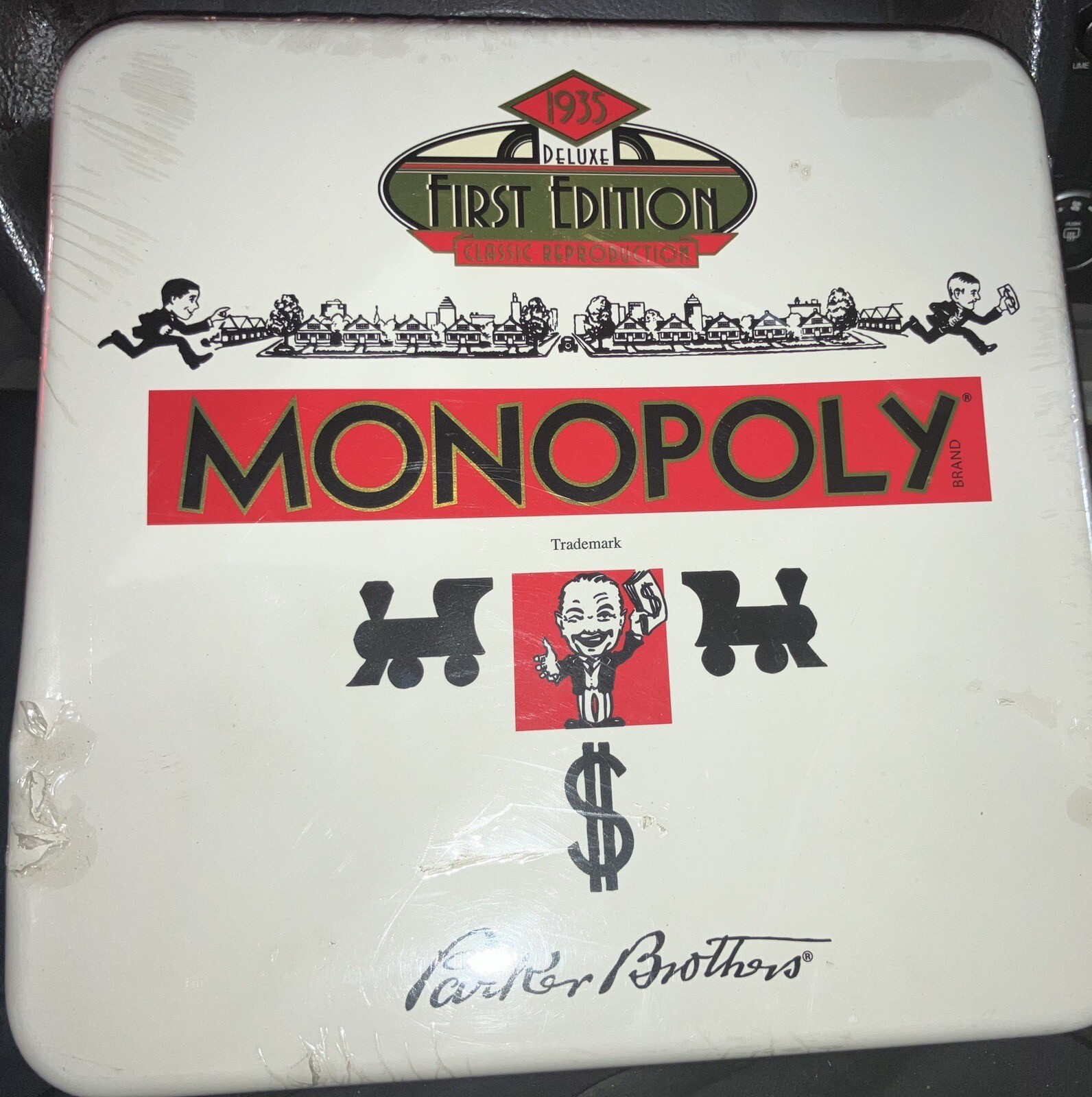 Monopoly 1935 Deluxe 1st Edition Tin Classic Reproduction NEW SEALED | eBay