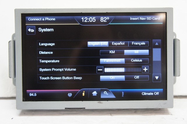 2013 2014 Ford Explorer Display Screen OEM DB5T14F239AD for sale online ...