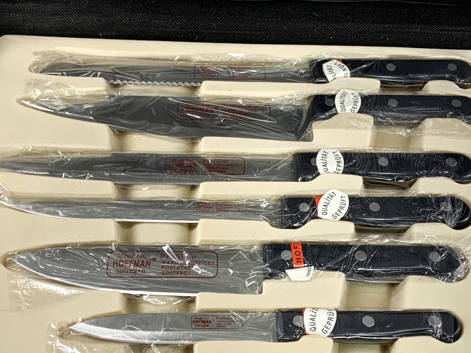 Hoffman Solingen Profiline 15pcs Knife Set Germany Made for sale online ...