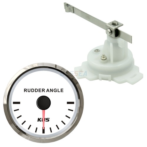 12/24V KUS Rudder Angle Indicator Boat Marine Rudder Sensor Gauge Kit ...