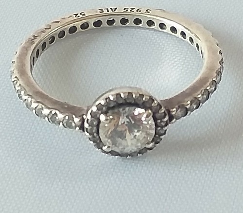 Pandora Classic Elegance Ring S925 Ale 52 | eBay UK