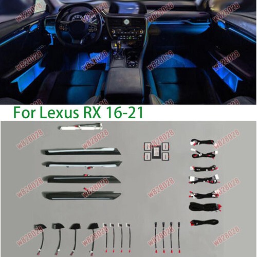 64 Colors LED Ambient Light Car Decorative Atmosphere Lamp For Lexus RX ...