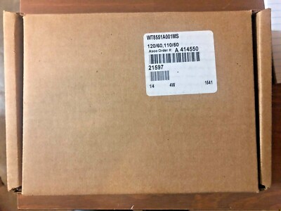 Asco WT8551A001MS Solenoid Valve | eBay