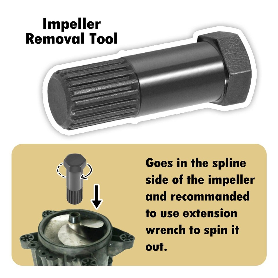 Complete Jet Pump Rebuild Kit Impeller Tool for SeaDoo GSX HX SP SPI ...