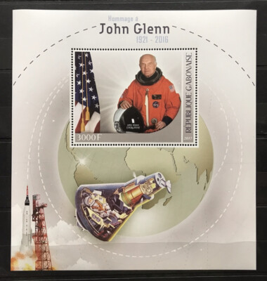 John Glenn - American Astronaut / Space - MNH** P14 | eBay