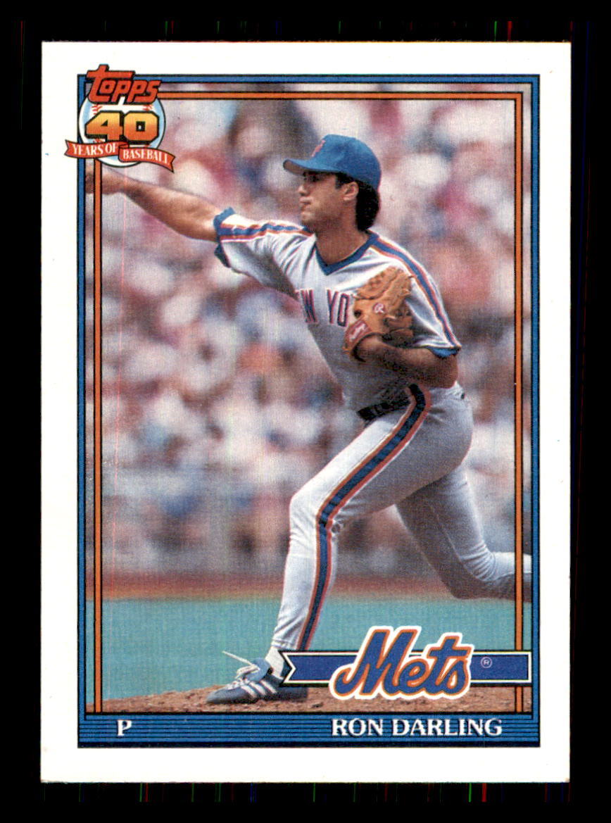 1991 Baseball Topps Ron Darling New York Mets #735 | eBay