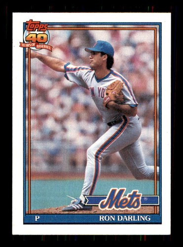 1991 Baseball Topps Ron Darling New York Mets #735 | eBay