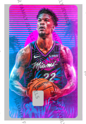 Miami Jimmy Butler Basketball - Fan Art Credit Card Decal | eBay