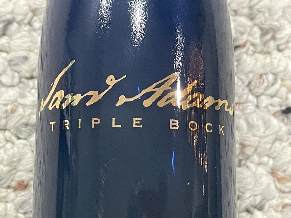 *RARE* ORIGINAL 1994 SAM ADAMS TRIPLE BOCK Empty Glass Bottle | eBay