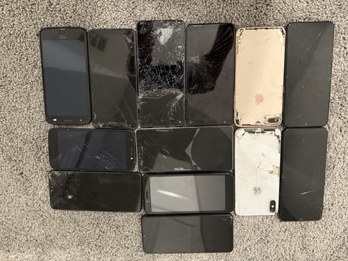 Lot of 13pcs Assorted Cell Phones For Parts, Scrap or Gold Recovery | eBay
