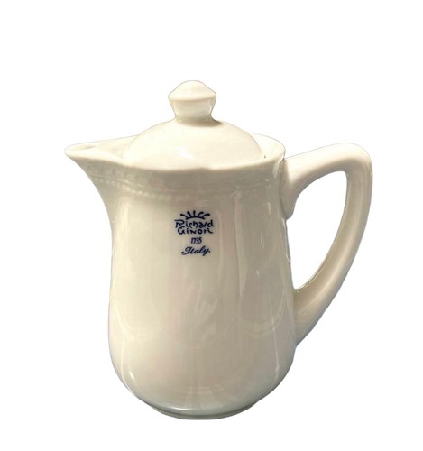 Richard Ginori Bongiorno Blue Logo Coffee Pot 320ml New Collector ...