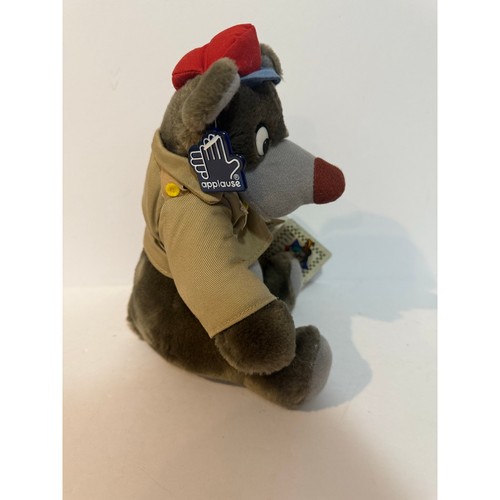 8" Disney Tale Spin Pilot Baloo Plush Stuffed Tags Applause Bear ...