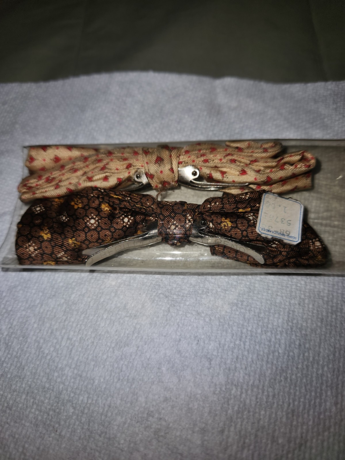 Vintage 1960s Childs Clip On Bow Ties Lot of 2 | eBay