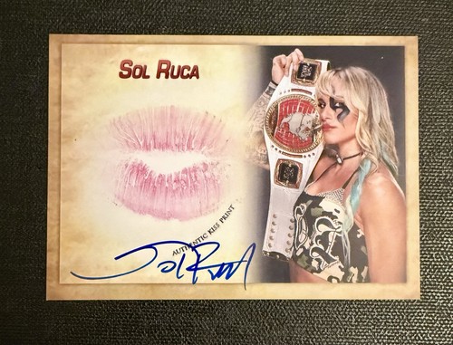 2025 Collectors Expo SOL RUCA Authentic Kiss AUTO WWE NXT | eBay