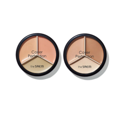 [THESAEM] Cover Perfection Triple Pot Concealer - 13.5g / Free Gift | eBay