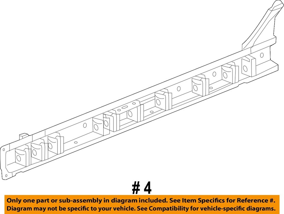 GM OEM 16-24 Malibu Center Pillar Rocker-Rocker Reinf 23406410 | eBay