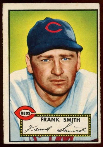 1952 Topps #179 Frank Smith EX RC Rookie Reds 72044 | eBay
