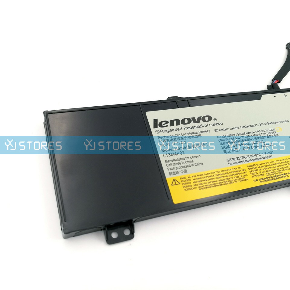 Genuine L13M4P02 L13N4P01 OEM Battery for Lenovo Y50-70 Y50-80 Y70-70 ...