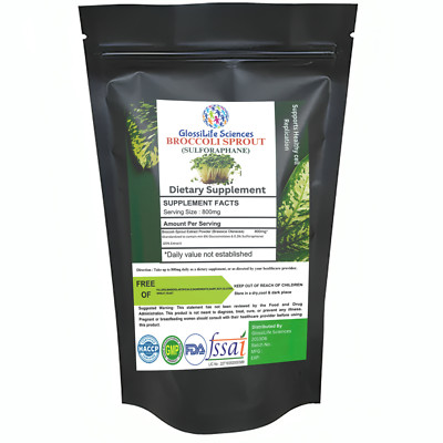 Broccoli Sprout 20:1 Extract Powder 6% Glucosinolates 0.3% ...