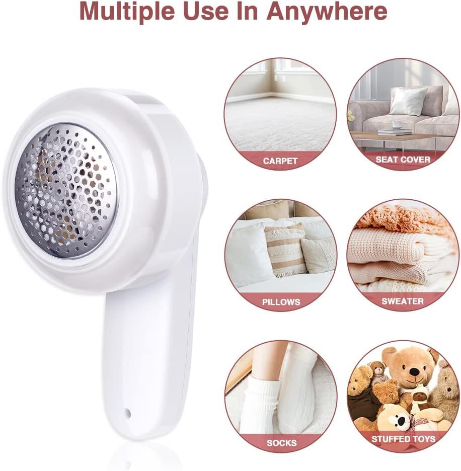 Electric Lint Remover Clothes Cleaner Fabric Shaver USB Rechargeable ...