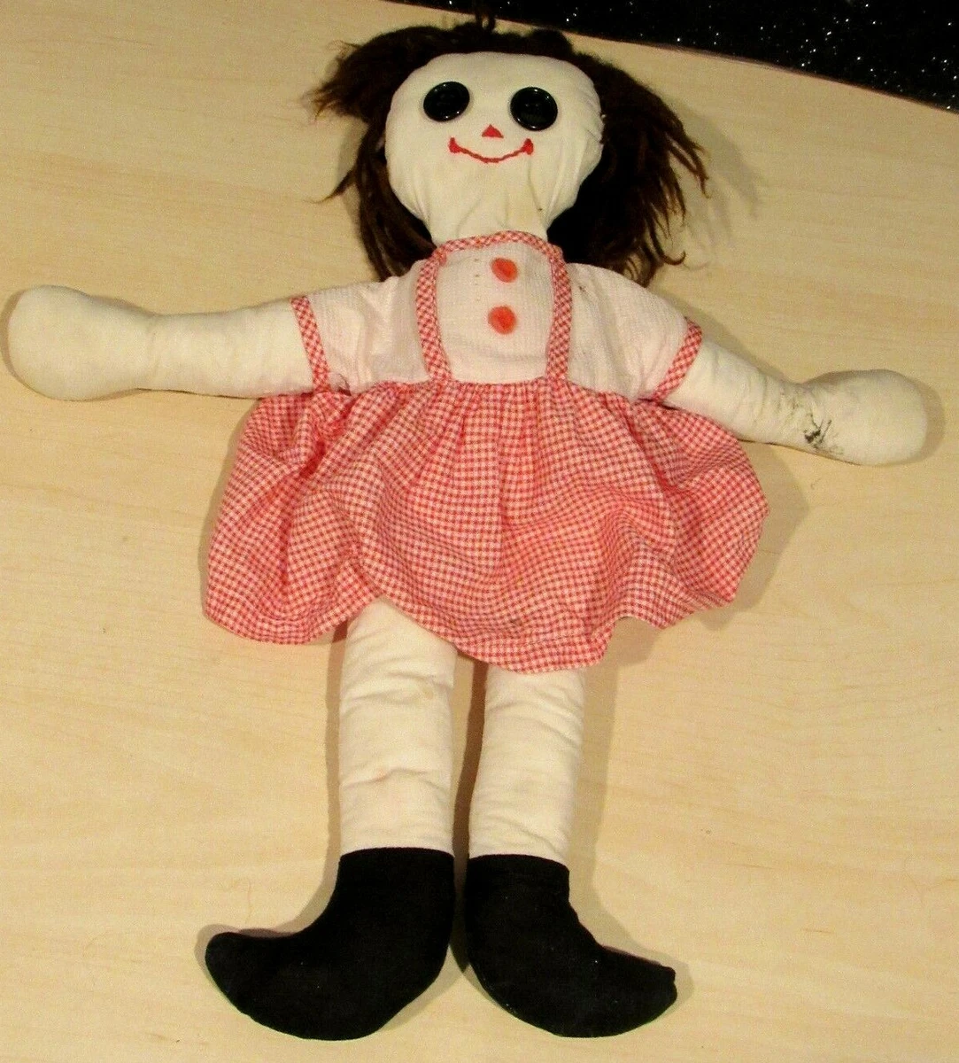 Ragdoll Doll Button Eyes