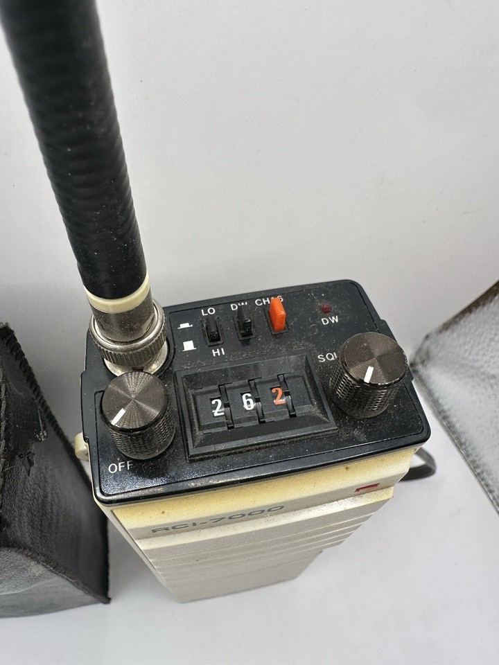 RANGER COMMUNICATIONS RCI-7000 HANDHELD RECEIVER RADIO NO CHARGER ...