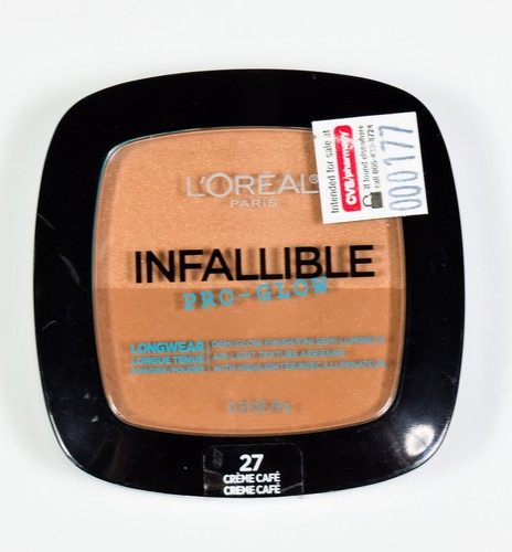 Loreal Infallible Pro-Glow Face Powder #27 CREME CAFE | eBay