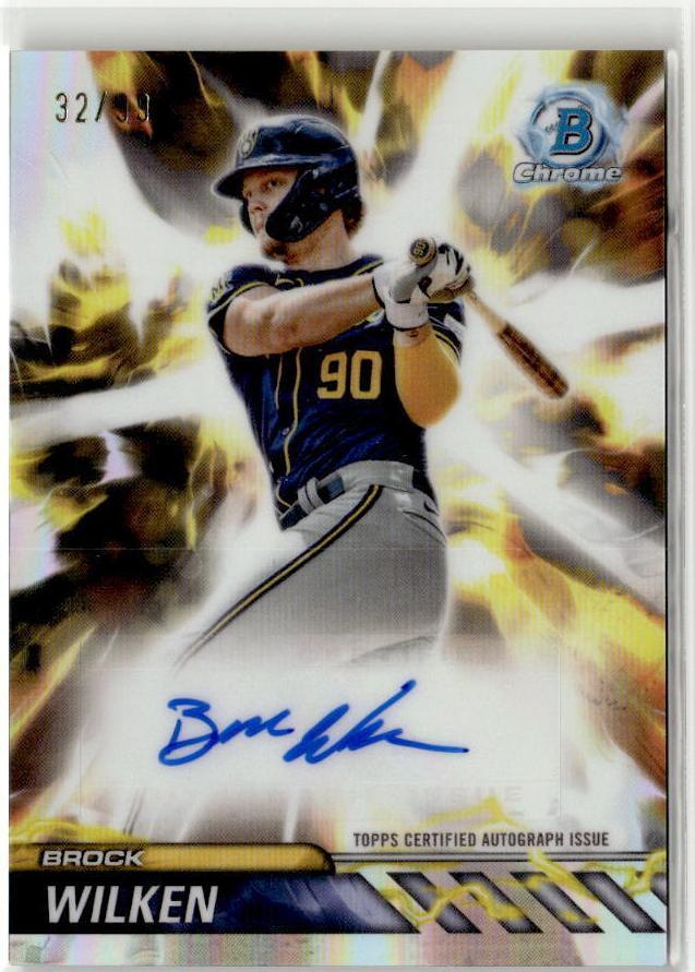 2024 Bowman Draft - Plasma Power Autographs Brock Wilken #PPA-BW /99 ...