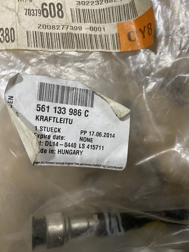 Genuine Volkswagen Fuel Line 561-133-986-C | eBay
