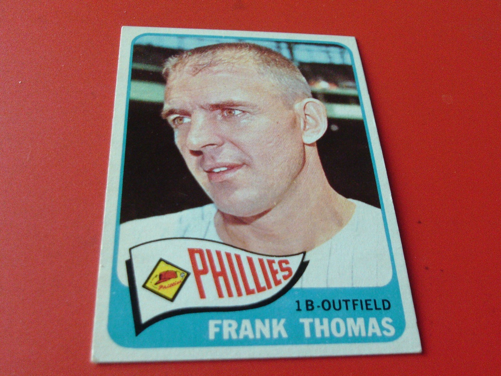 1965 TOPPS #123 FRANK THOMAS PHILLIES BASEBALL NM / MINT+ OR BETTER ...