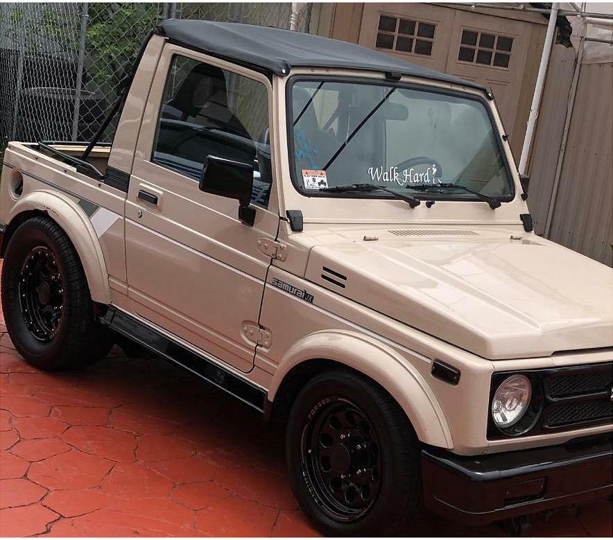 SUZUKI SAMURAI DECALS LINES STICKERS CALCOMANIAS GRAFICAS FROM RED TO ...