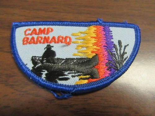 Camp Barnard Half Moon Patch CBX | eBay