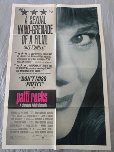 Patti Rocks 27x41 One Sheet 1988 Karen Landry John Jenkins | eBay
