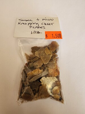 Small and Micro Knapping and Chert Flakes, 1 ounce | eBay