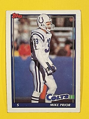 Mike Prior 1991 Topps Base #339 Indianapolis Colts | eBay