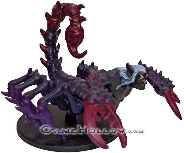 D&D Miniatures Night Below CLAWBORN SCORROW #49 Drow Scorpion | eBay
