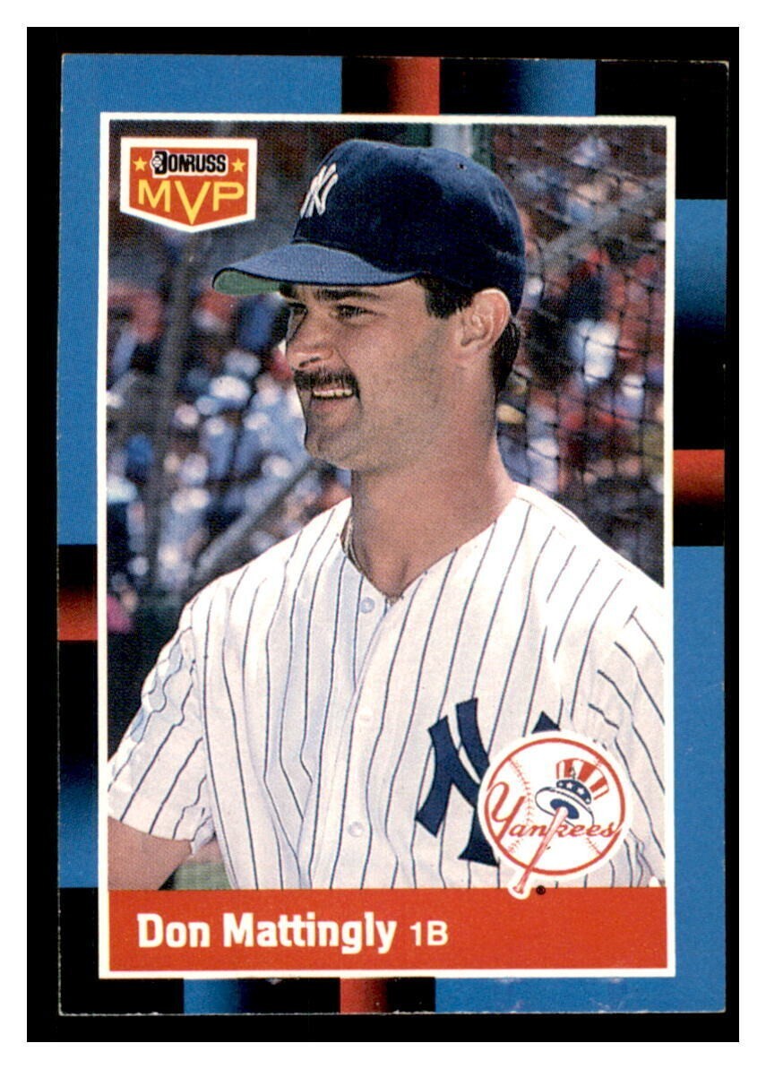 1988 Donruss Bonus MVP's #BC-21 DON MATTINGLY New York Yankees | eBay