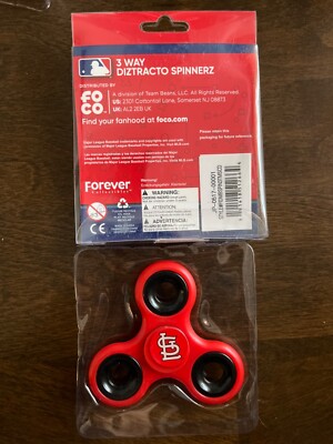 St Louis Cardinals Collectible MBL Three Way Fidget Spinner ADHD ...