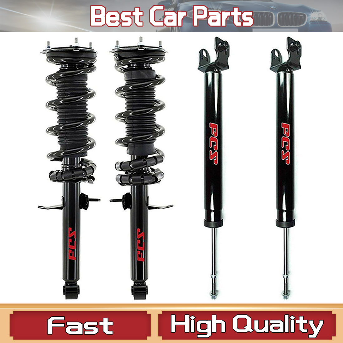 Struts Shocks For 2008-2013 Infiniti G37 3.7L | eBay