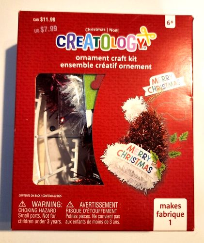 Creatology Kids Craft Kit - Christmas Hat Ornaments Art Set - New ...