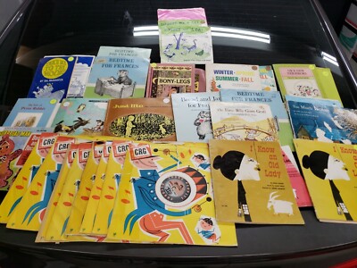 vintage childrens books with vinyl album lot | eBay