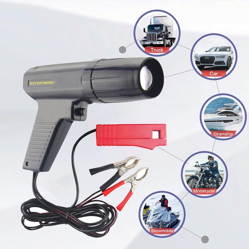 12V Petrol Engine Ignition Timing Gun Detector Xenon Light Inductive ...