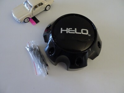 New HELO Black Gross Custom 6 LUG Wheel Center Cap # 1079L145 | eBay