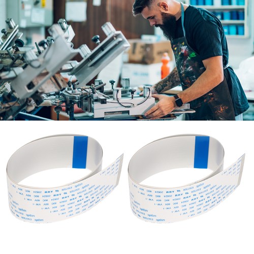2Pcs Flexible Ribbon Cable Thin Thickness Fast Transmission Printer ...