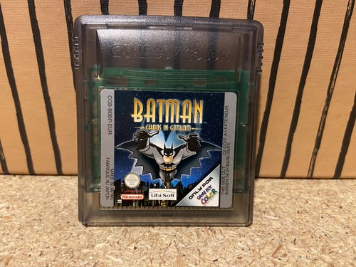 Batman Chaos In Gotham Gameboy Color Cartridge Only EBay